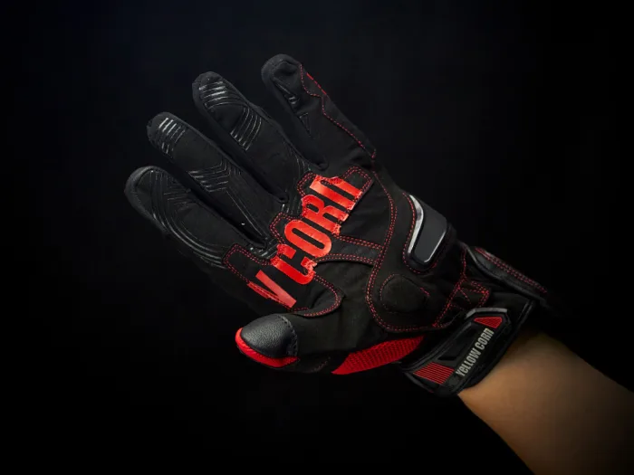 YELLOWCORN Glove YG-345 Red Mesh – Riderspot
