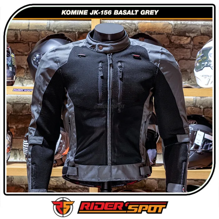 KOMINE JK-156 Basalt Grey Protect 3D Air Stream Jacket – Riderspot