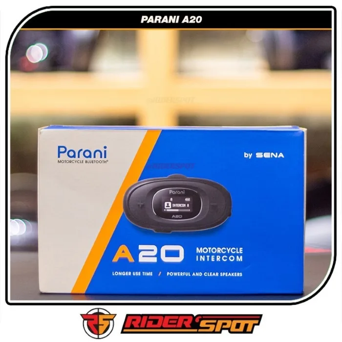 Parani A20 Bluetooth Intercom Motorcycle by SENA – Riderspot