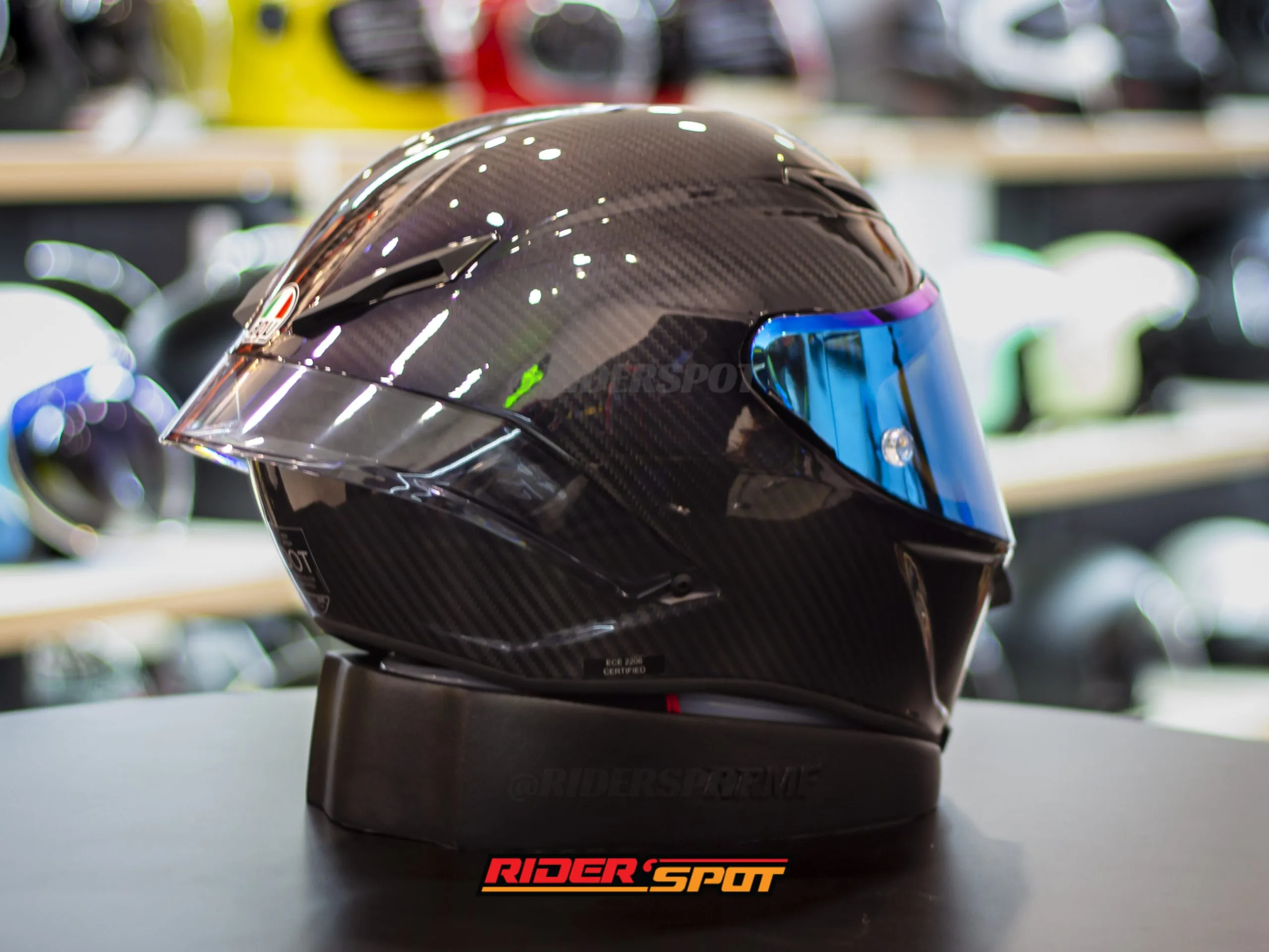 AGV PISTA GP RR Iridium Carbon Helmet – Riderspot