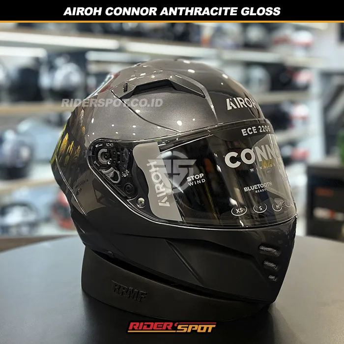 AIROH Connor Anthracite Gloss Helmet – Riderspot