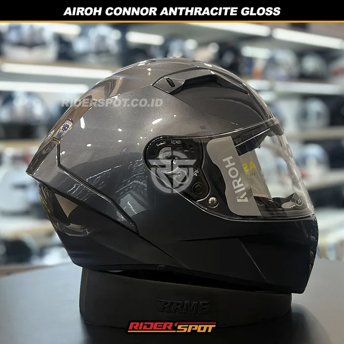 AIROH Connor Anthracite Gloss Helmet – Riderspot