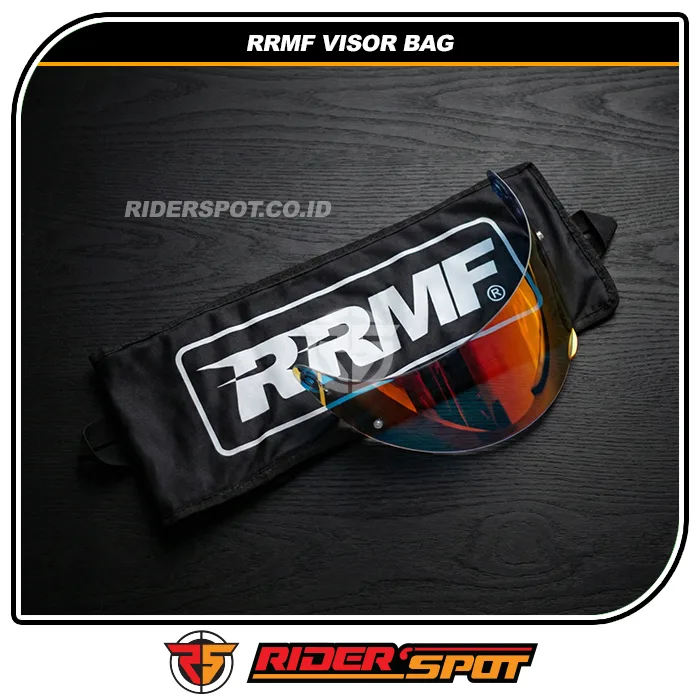 RRMF Helmet Visor Bag Black – Riderspot