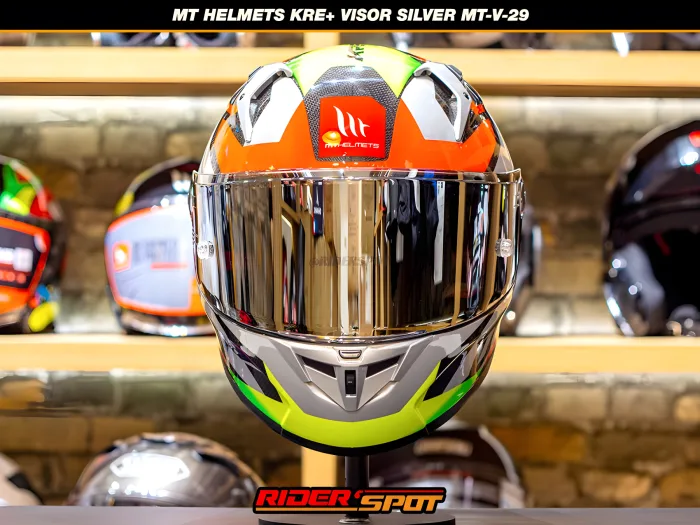 MT HELMETS Visor KRE+ Silver MT-V-29 – Riderspot