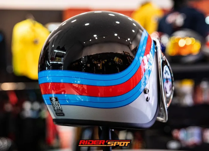 BELL Custom 500 Pulse Gloss Black Blue Red Helmet – Riderspot