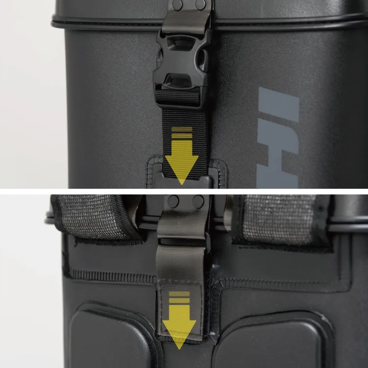 RS TAICHI Bag RSB-290 WP Bucket Backpack 15L Black – Riderspot