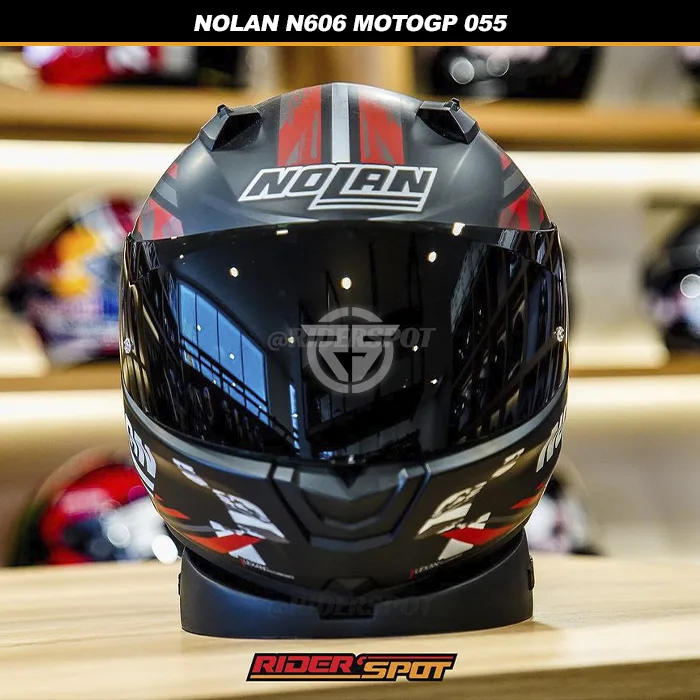 NOLAN N60-6 MotoGP Flat Black 055 Helmet – Riderspot