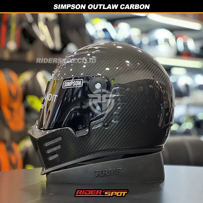 SIMPSON Outlaw Bandit Carbon Helmet – Riderspot