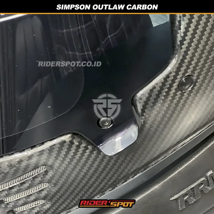 SIMPSON Outlaw Bandit Carbon Helmet – Riderspot