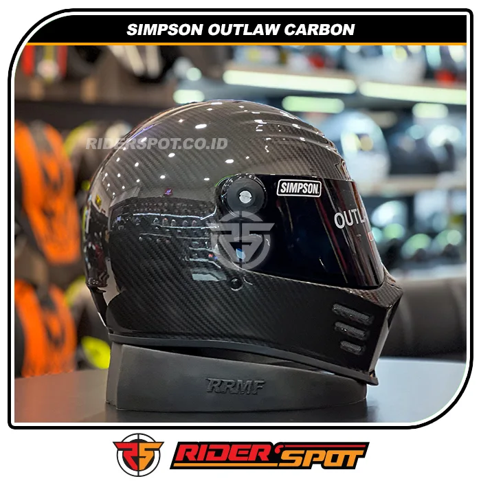SIMPSON Outlaw Bandit Carbon Helmet – Riderspot