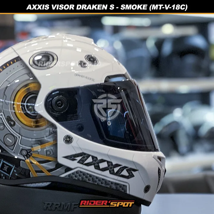 AXXIS Visor Draken S Smoke MT-V-18C – Riderspot