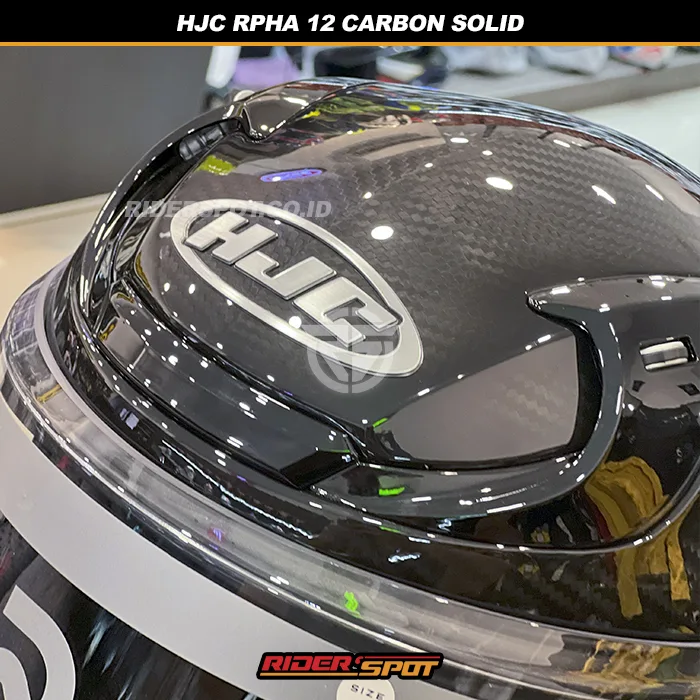 HJC RPHA 12 Carbon Solid Helmet – Riderspot