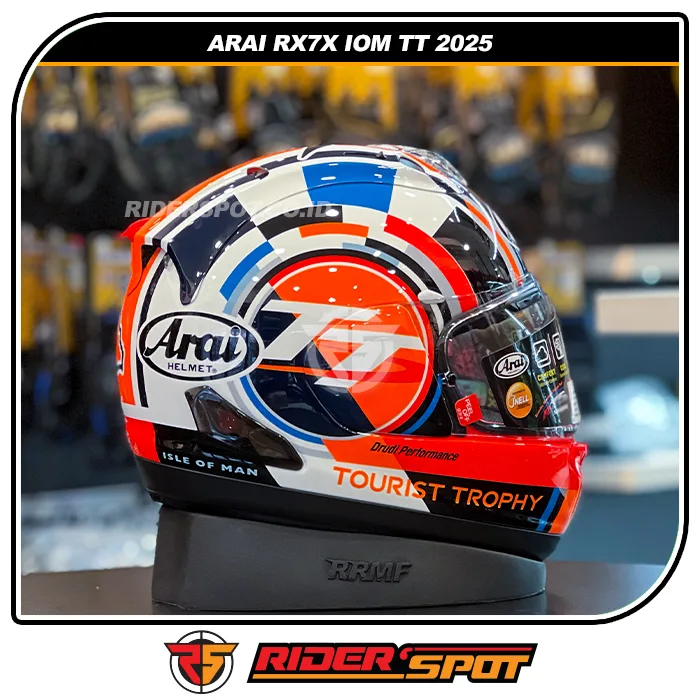 ARAI RX-7X Isle Of Man TT 2025 Limited Edition Helmet – Riderspot