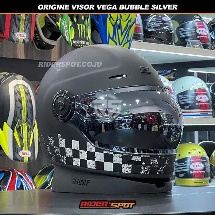 ORIGINE Visor Vega Bubble Silver – Riderspot